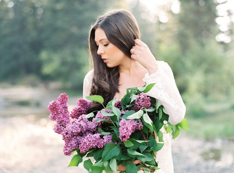 Feminine Lilac Boudoir Inspiration in Canada - The White Wren