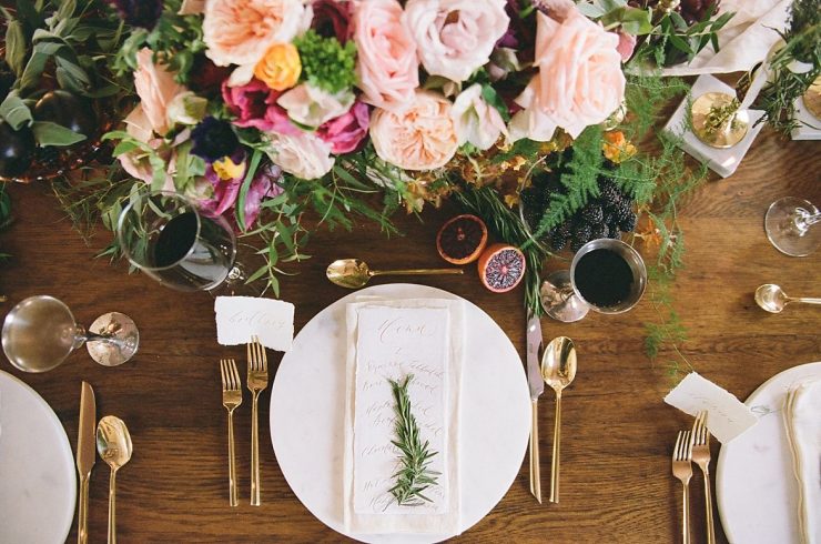 Figs & Honey Elegant Wedding Inspiration – The White Wren