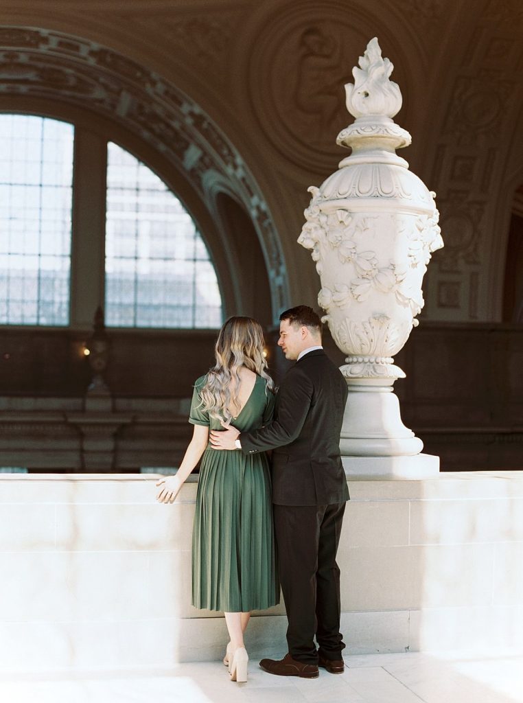 Stunning Emerald Couples Session at San Francisco City Hall: David ...