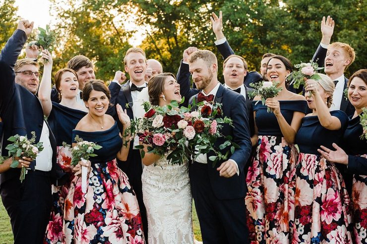 Classic & Refined Rose Garden Wedding: Drew & Brenna – The White Wren