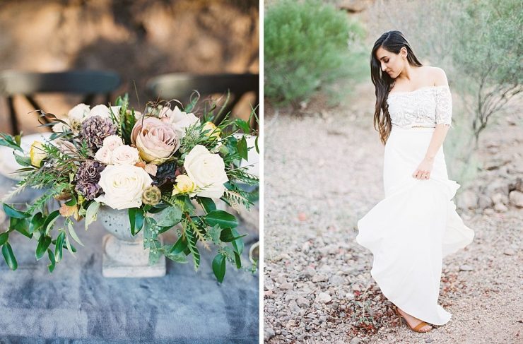 Wild Desert Wedding Inspiration in Golden Light – The White Wren