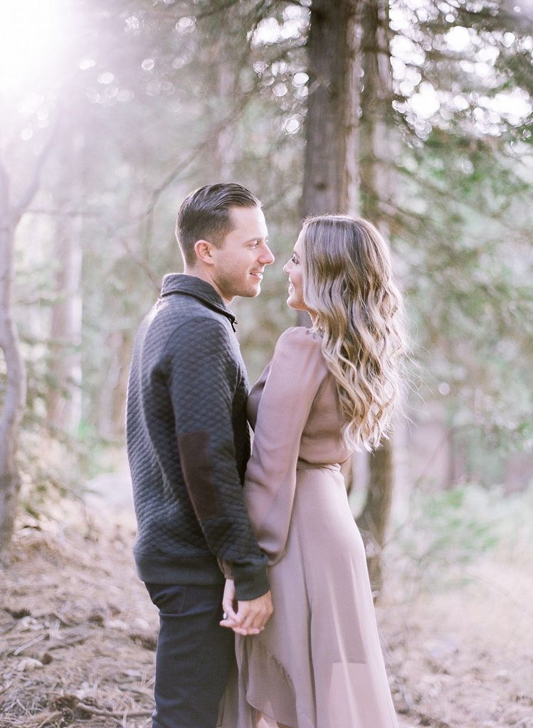 Elegant California Engagement Session in the Woods: Ali & Colin – The ...