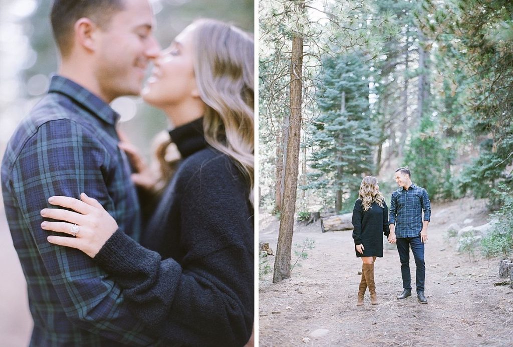 Elegant California Engagement Session in the Woods: Ali & Colin – The ...