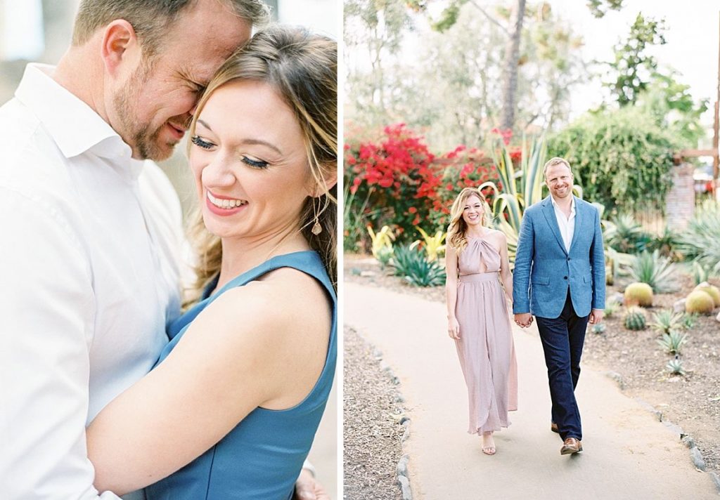 Spanish Mission Engagement Session San Juan Capistrano - The White Wren