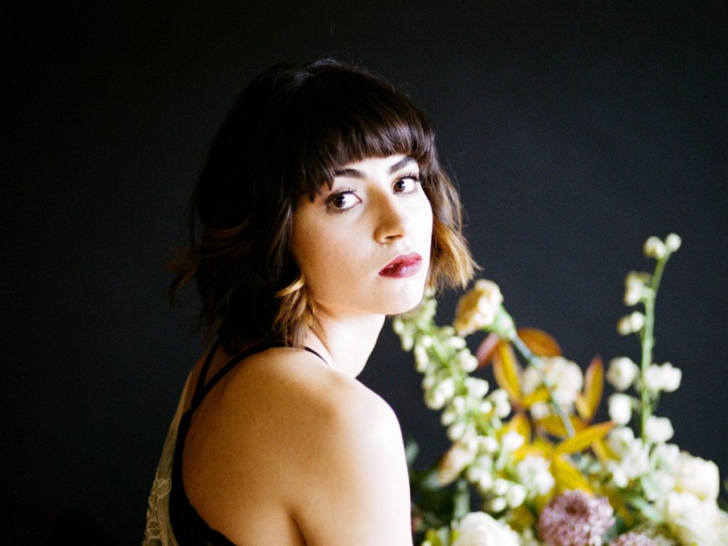 Light and Dark Floral Bridal Boudoir Inspiration – The White Wren