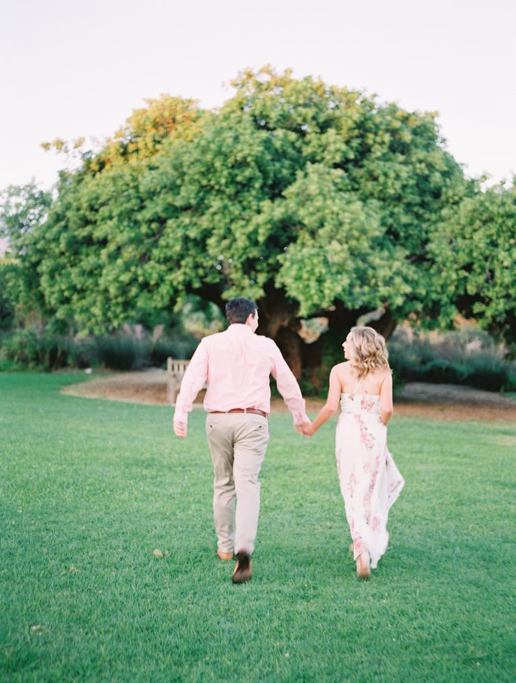Springtime Arboretum Engagement: Maura & Cole – The White Wren
