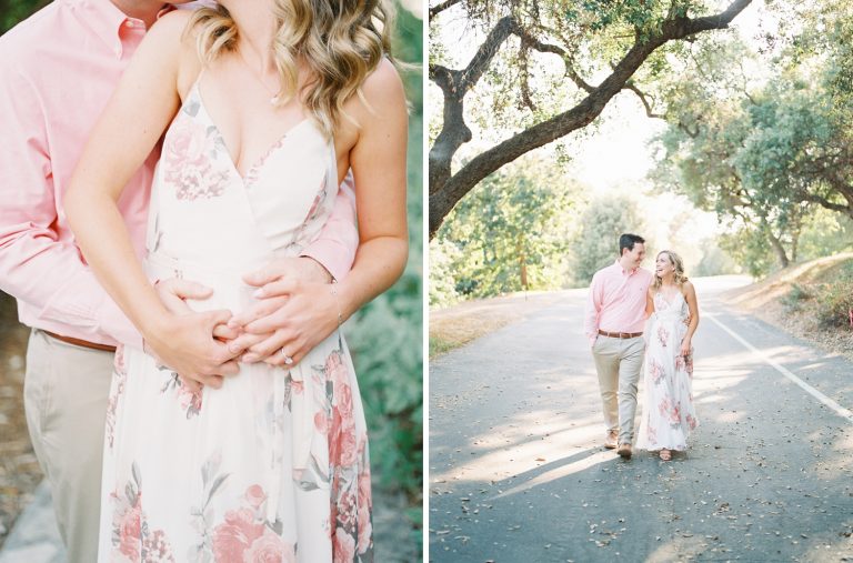 Springtime Arboretum Engagement: Maura & Cole – The White Wren