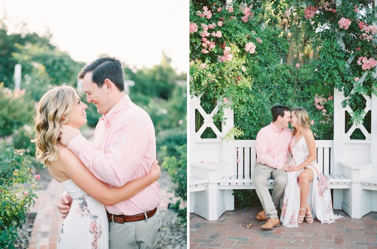 Springtime Arboretum Engagement: Maura & Cole – The White Wren