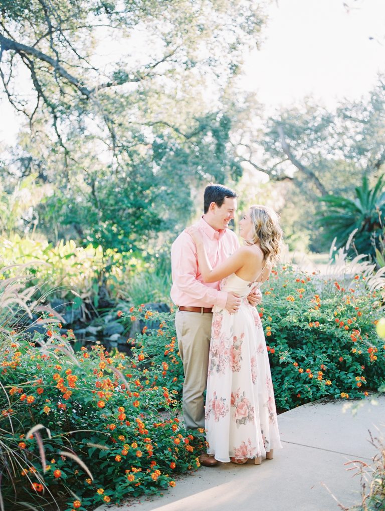 Springtime Arboretum Engagement: Maura & Cole – The White Wren