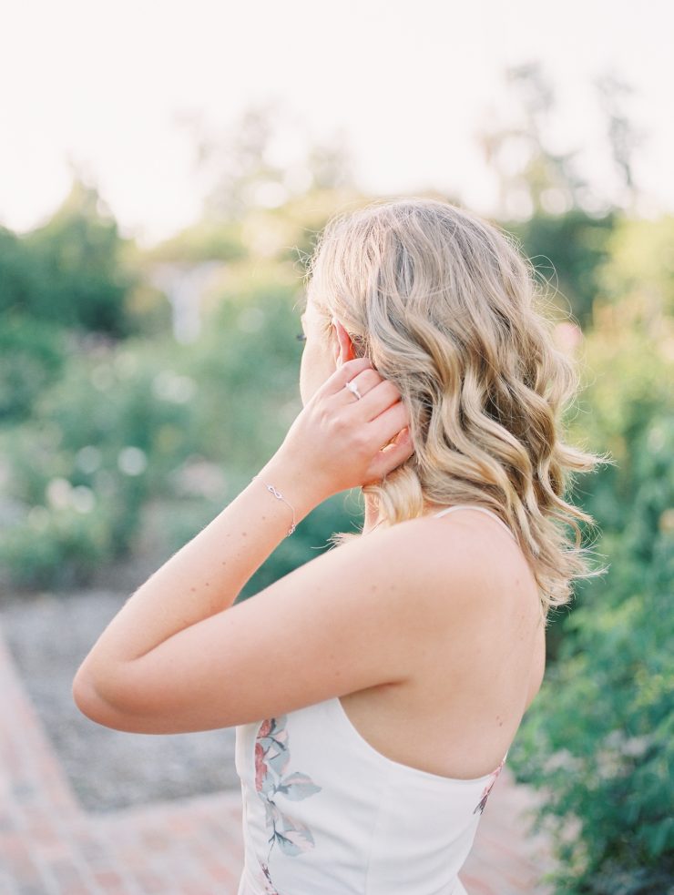 Springtime Arboretum Engagement: Maura & Cole – The White Wren