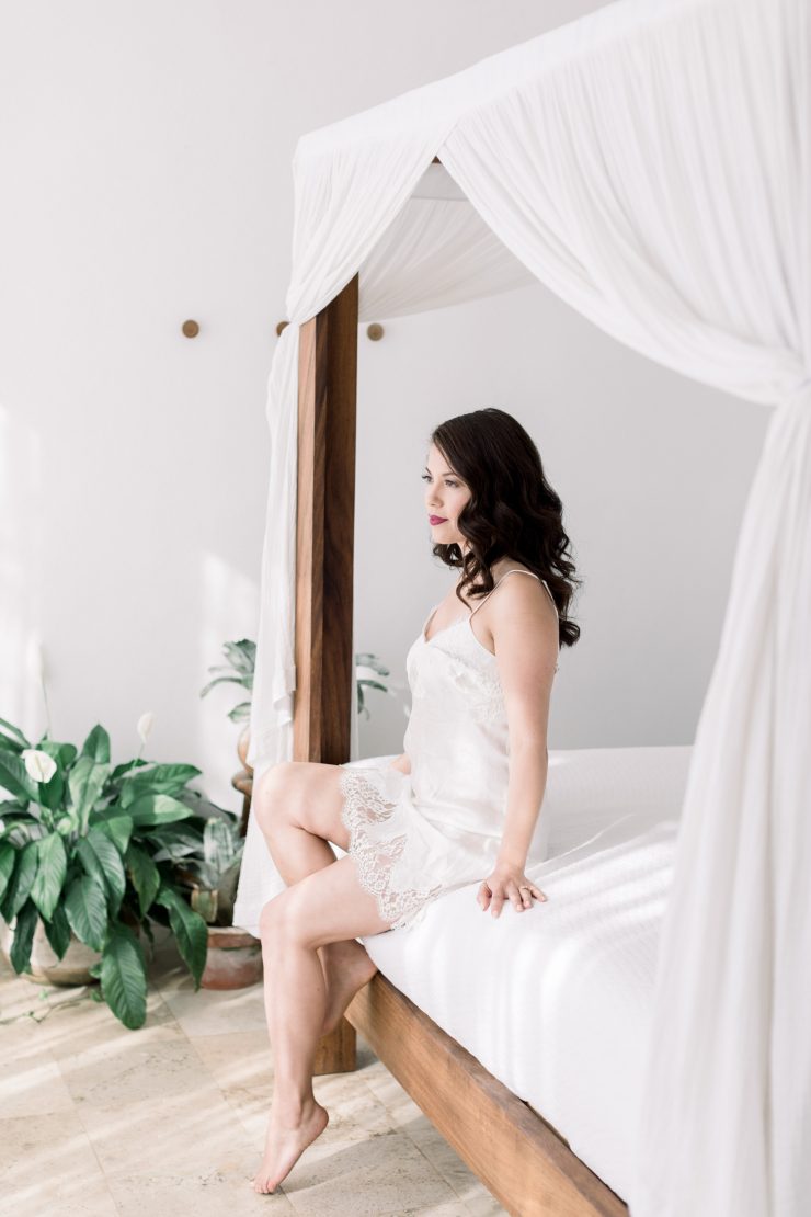 San Pancho, Mexico Bridal Boudoir - The White Wren