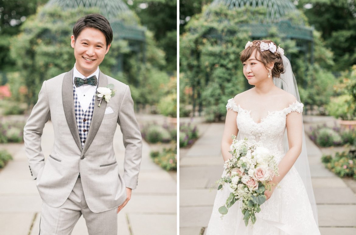 Elaine & Daniel’s Botanical Garden Wedding – The White Wren