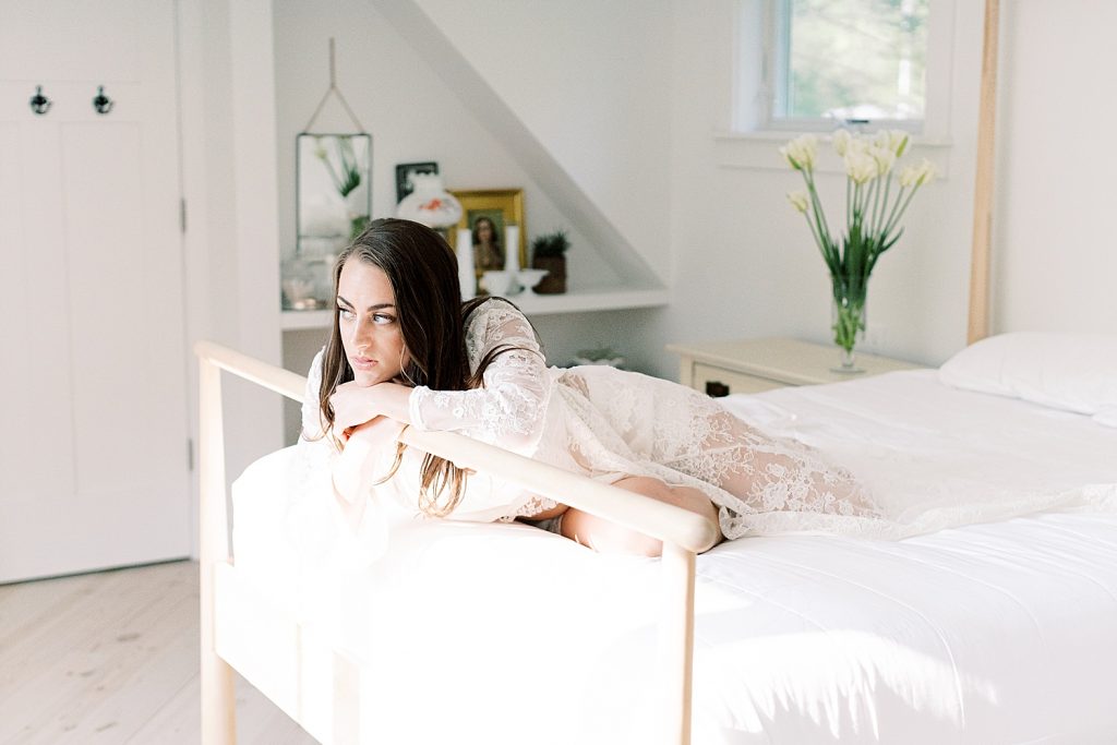 Bridal Boudoir with a Bath - The White Wren