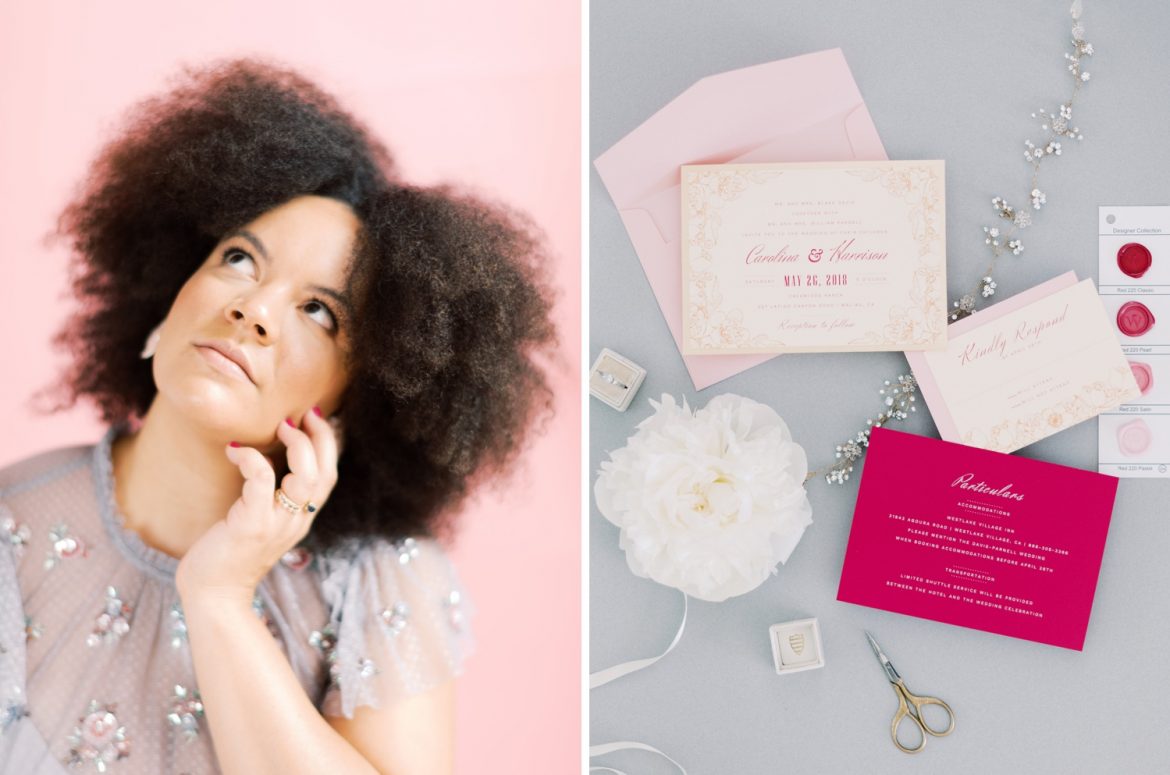 Modern Bridal Inspiration in Three Shades – The White Wren