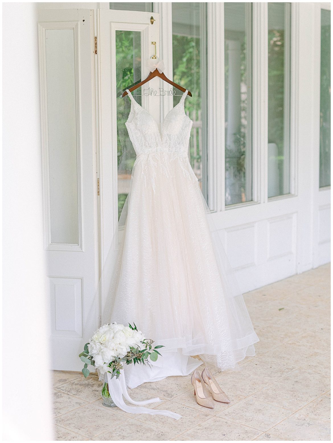 Intimate Garden Wedding with a Pool Splash - The White Wren