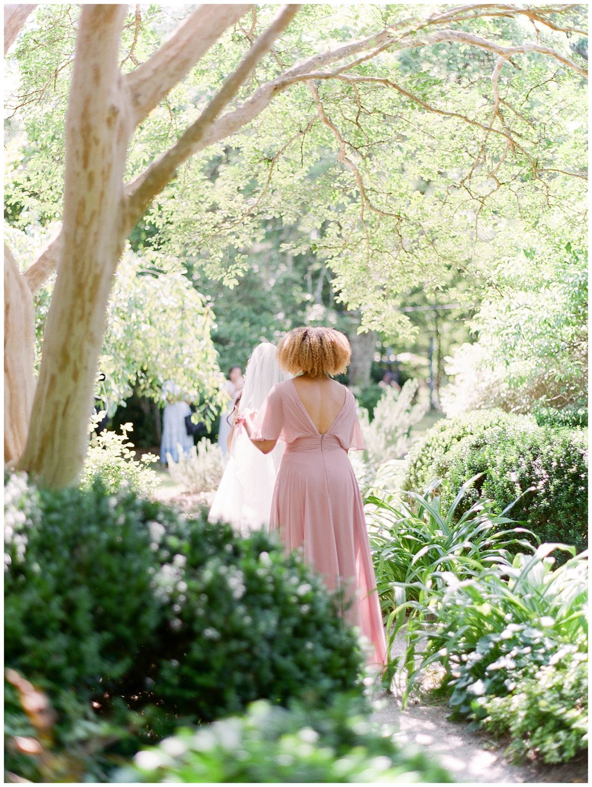 Intimate Garden Wedding with a Pool Splash - The White Wren