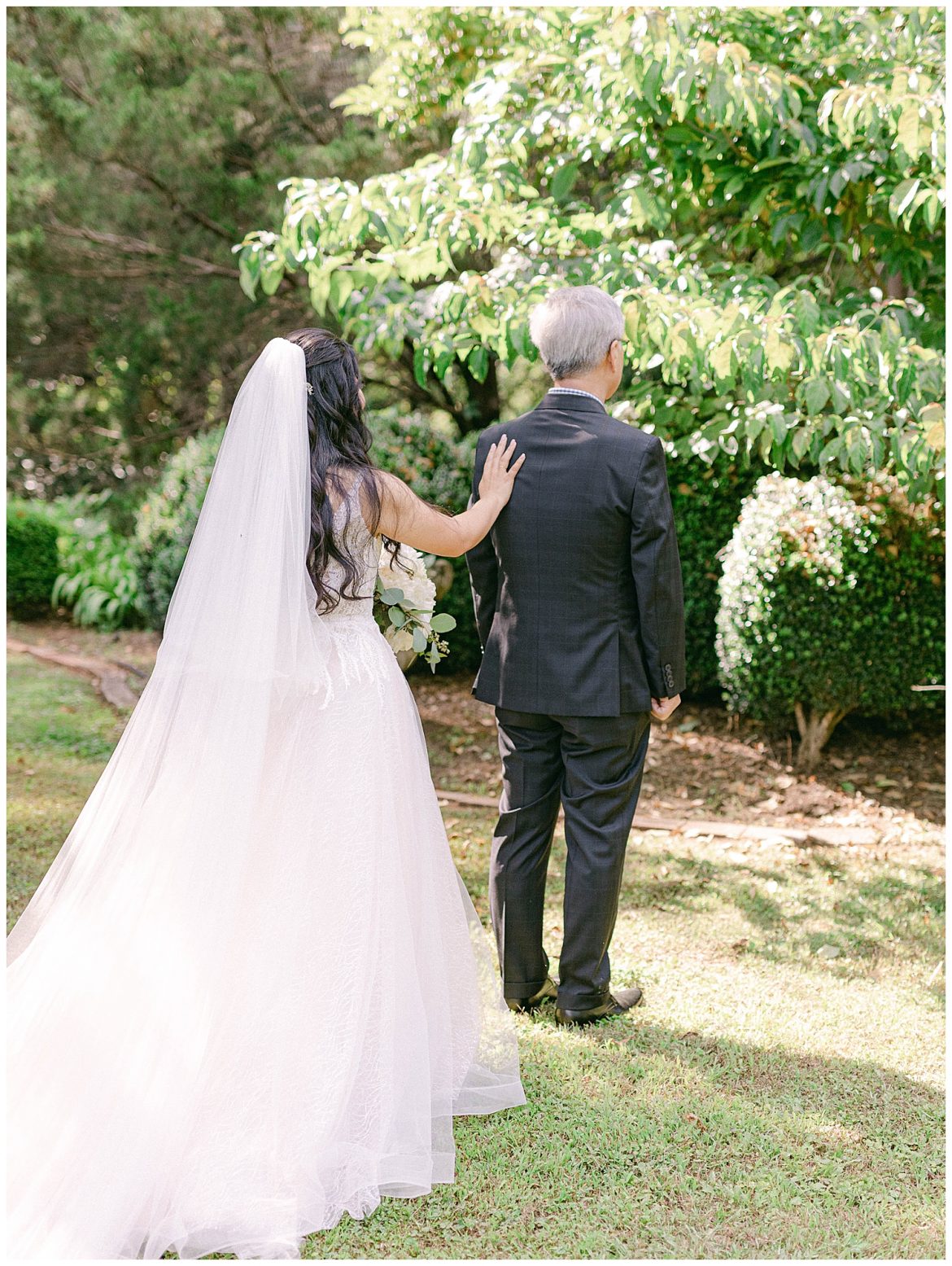 Intimate Garden Wedding with a Pool Splash - The White Wren