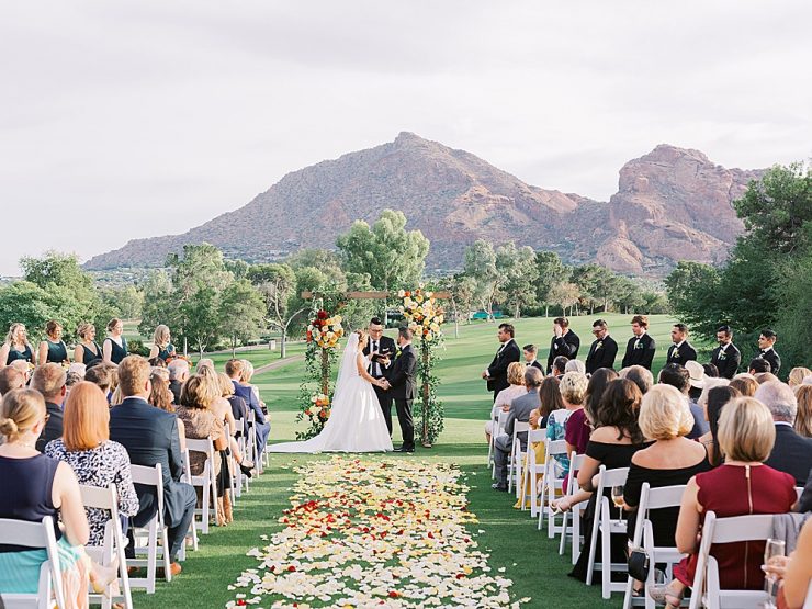 Colorful Fall Country Club Wedding – The White Wren