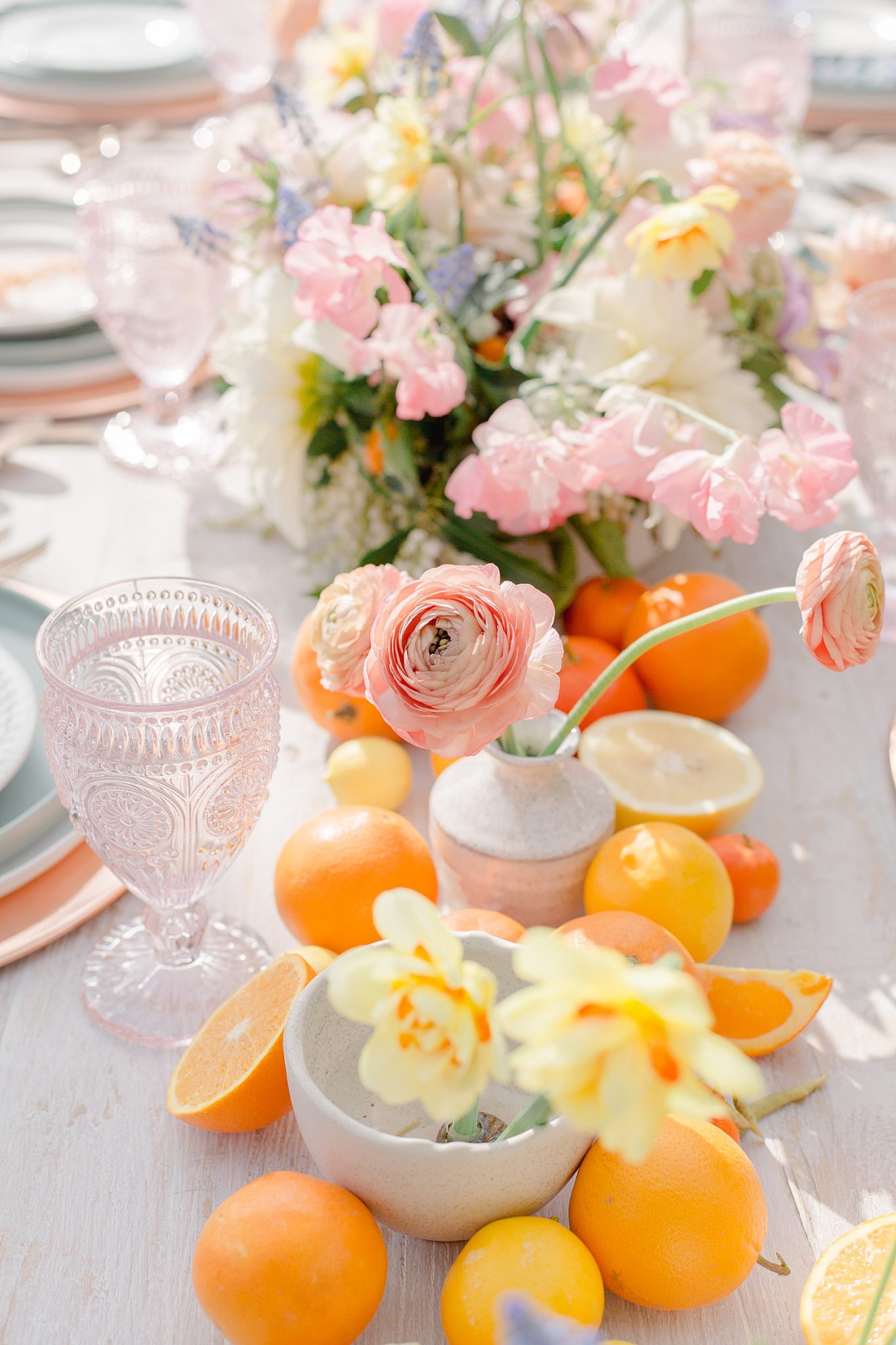 California Coast Citrus Wedding Inspiration – The White Wren