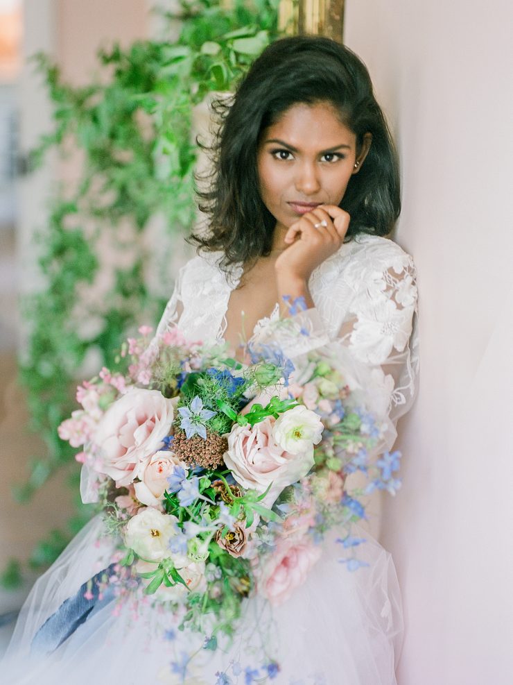 Bridal Inspiration for Two Brides with One Dress – The White Wren