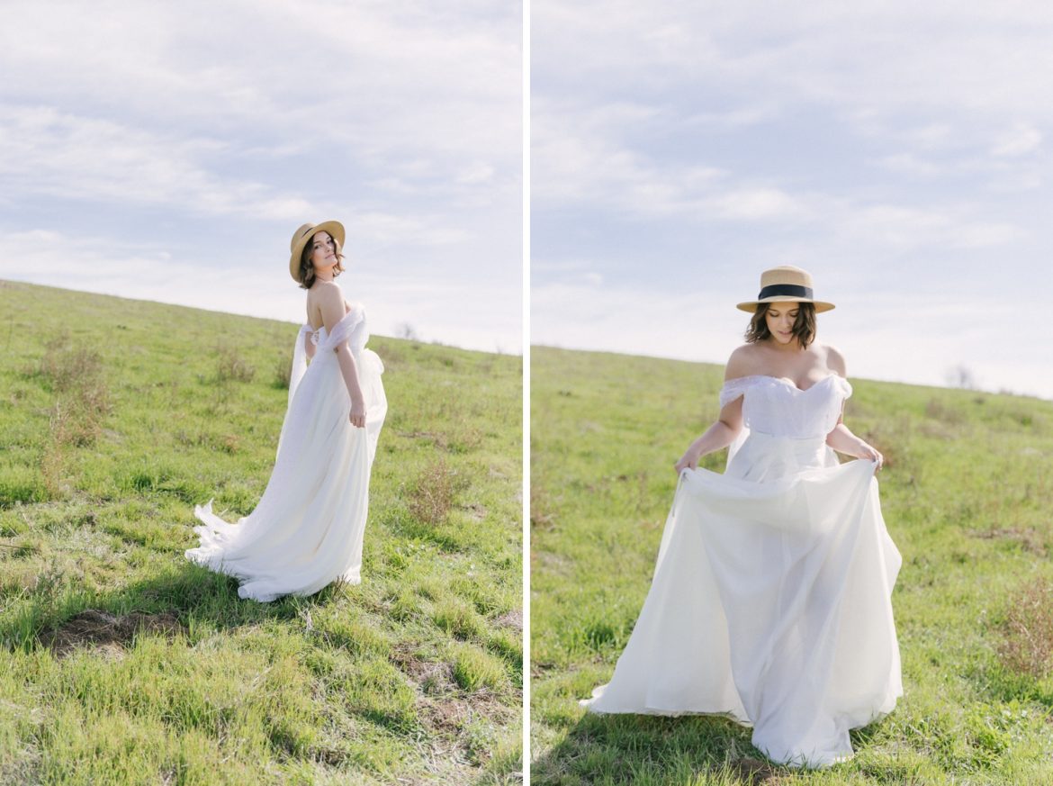 Bridal in an Open Field – The White Wren