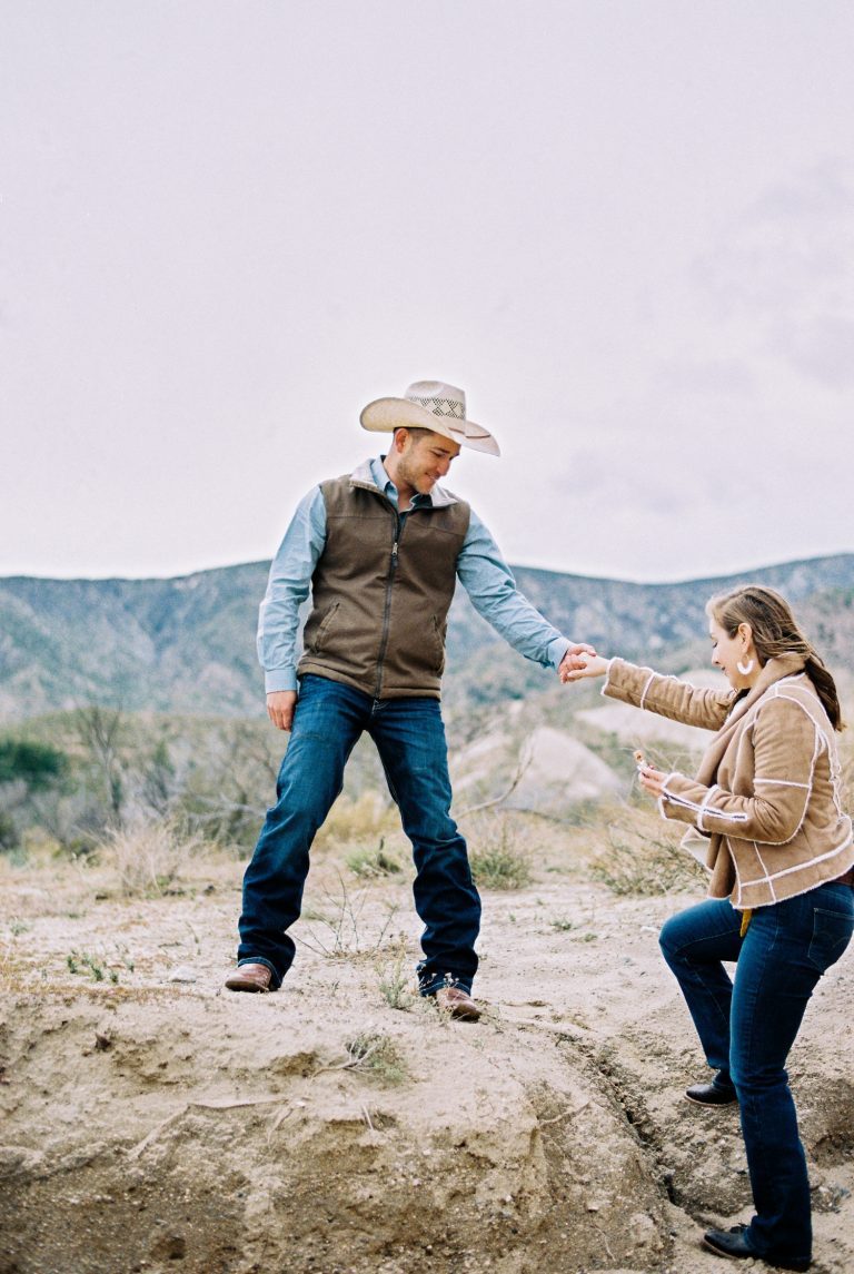 A Cowboy Country Proposal – The White Wren