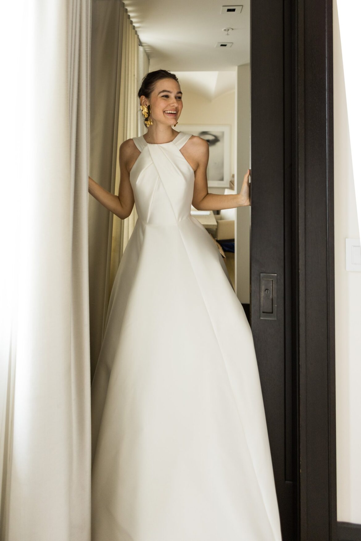Sareh Nouri at New York Bridal Fashion Week - The White Wren