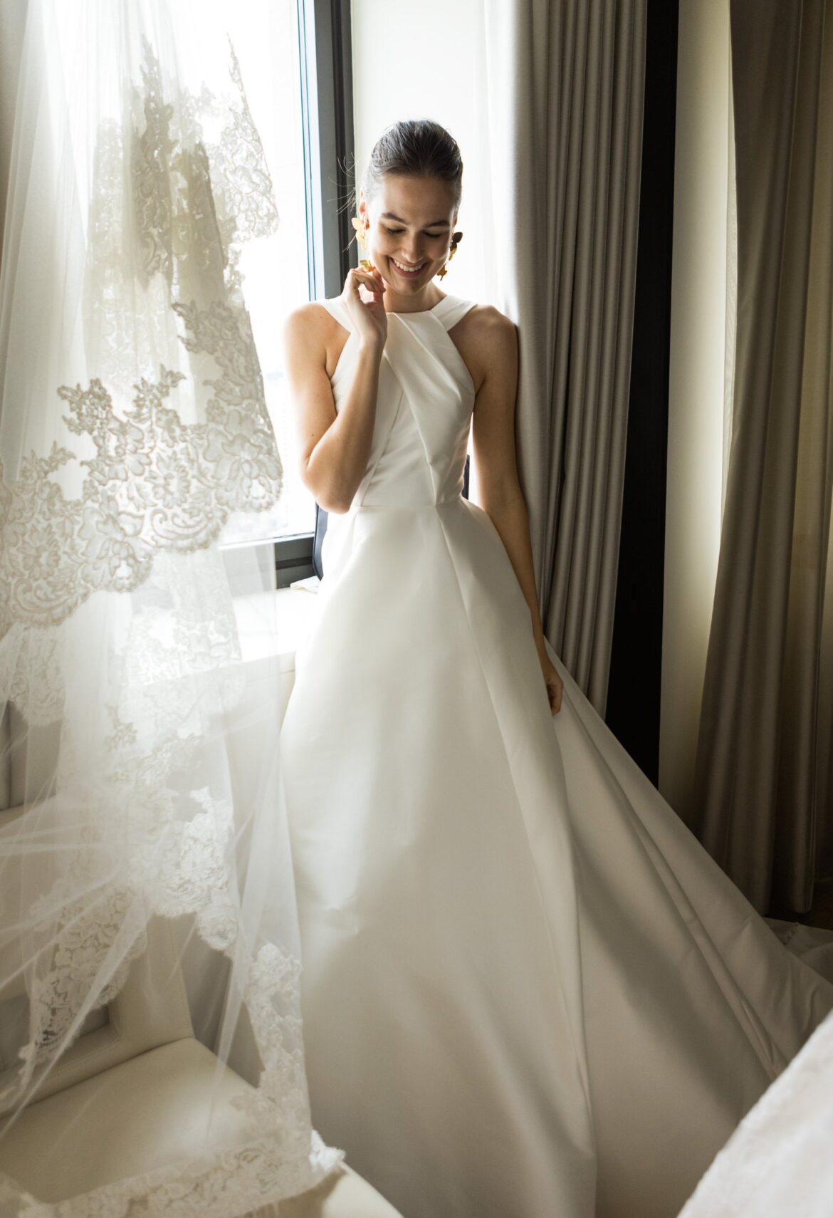 Sareh Nouri at New York Bridal Fashion Week – The White Wren