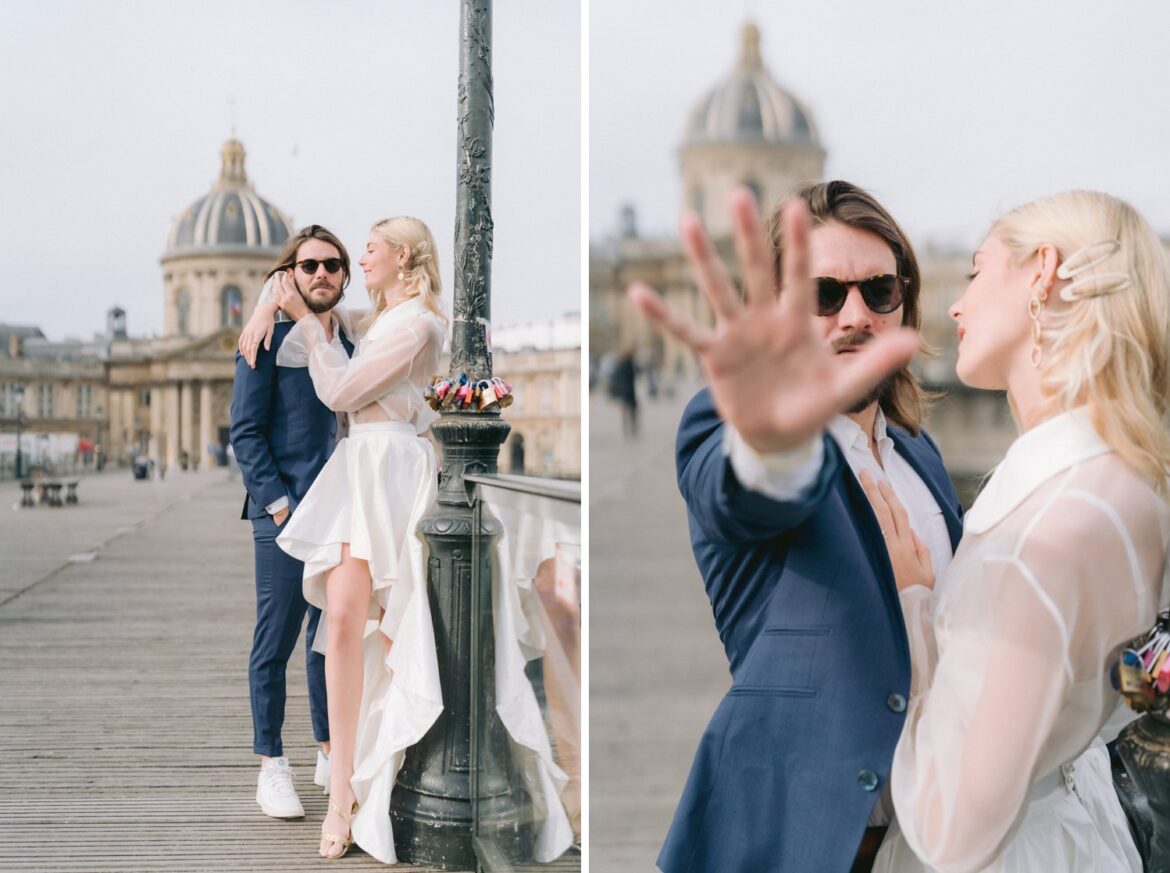 A Modern Couple in Paris - The White Wren