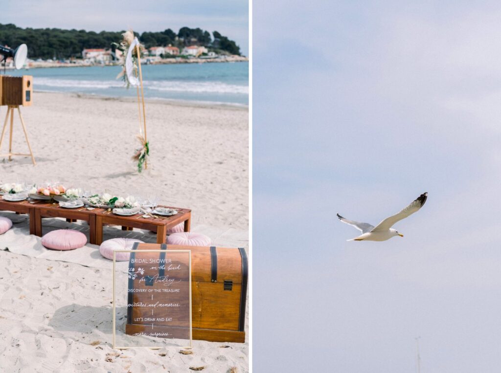 Bachelorette Party on the Beach with Tats - The White Wren