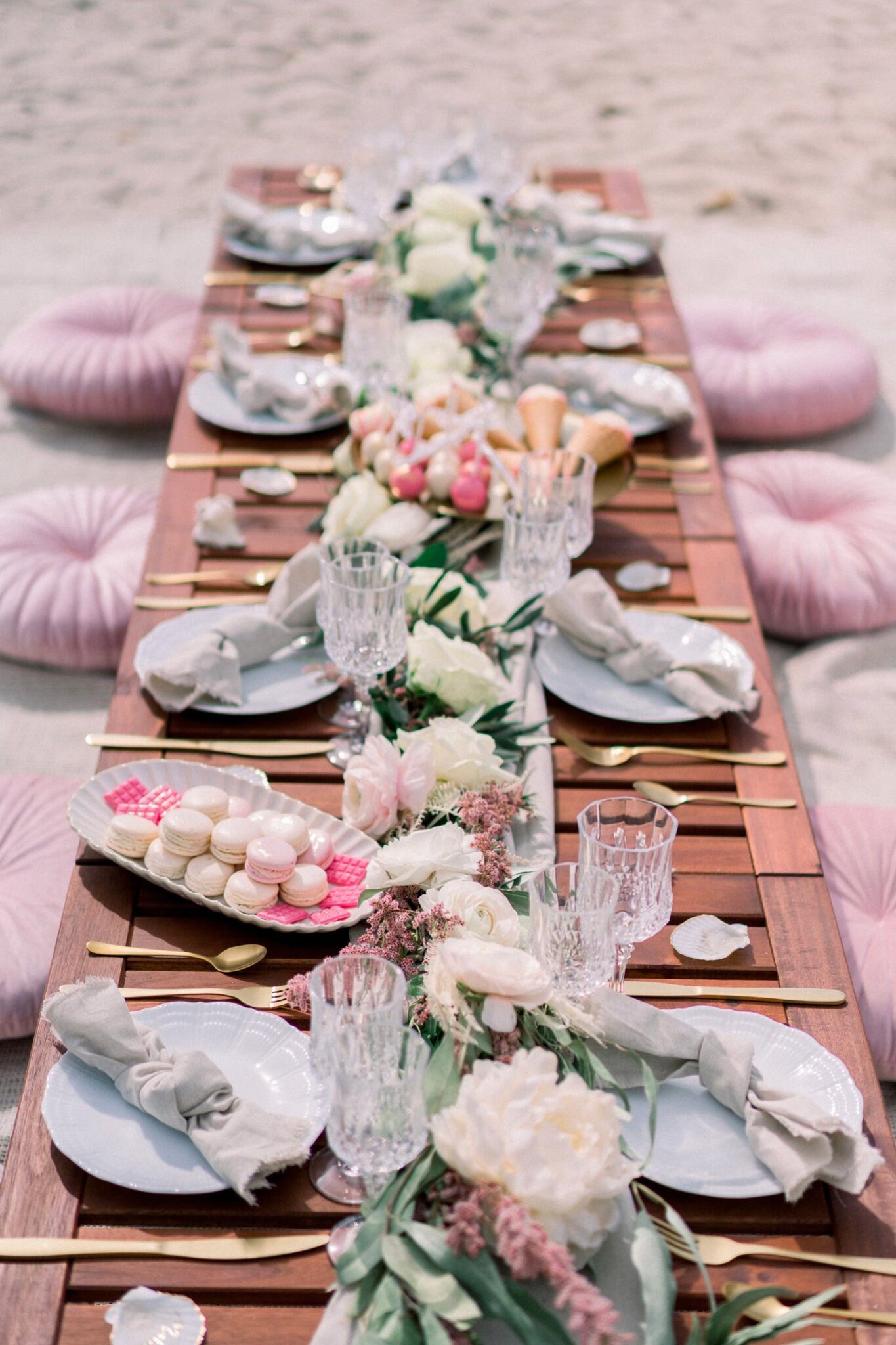 Bachelorette Party on the Beach with Tats - The White Wren
