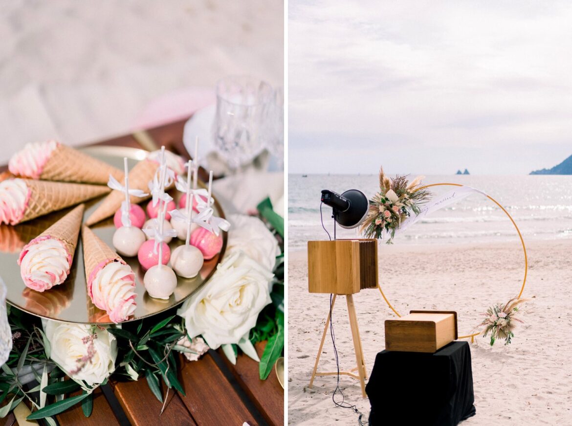 Bachelorette Party on the Beach with Tats - The White Wren