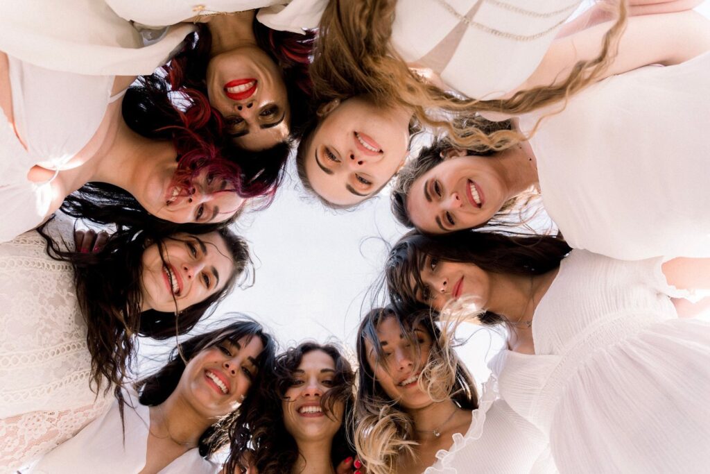 Bachelorette Party on the Beach with Tats - The White Wren