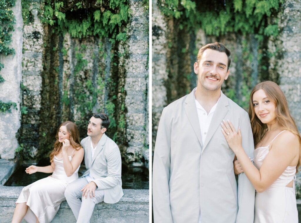 Rachel & Clay at Lake Como - The White Wren