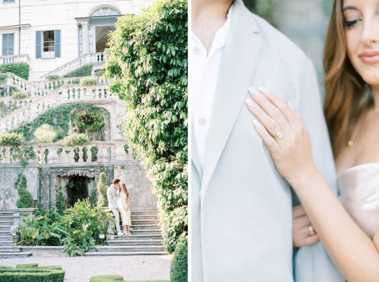 Rachel & Clay at Lake Como – The White Wren