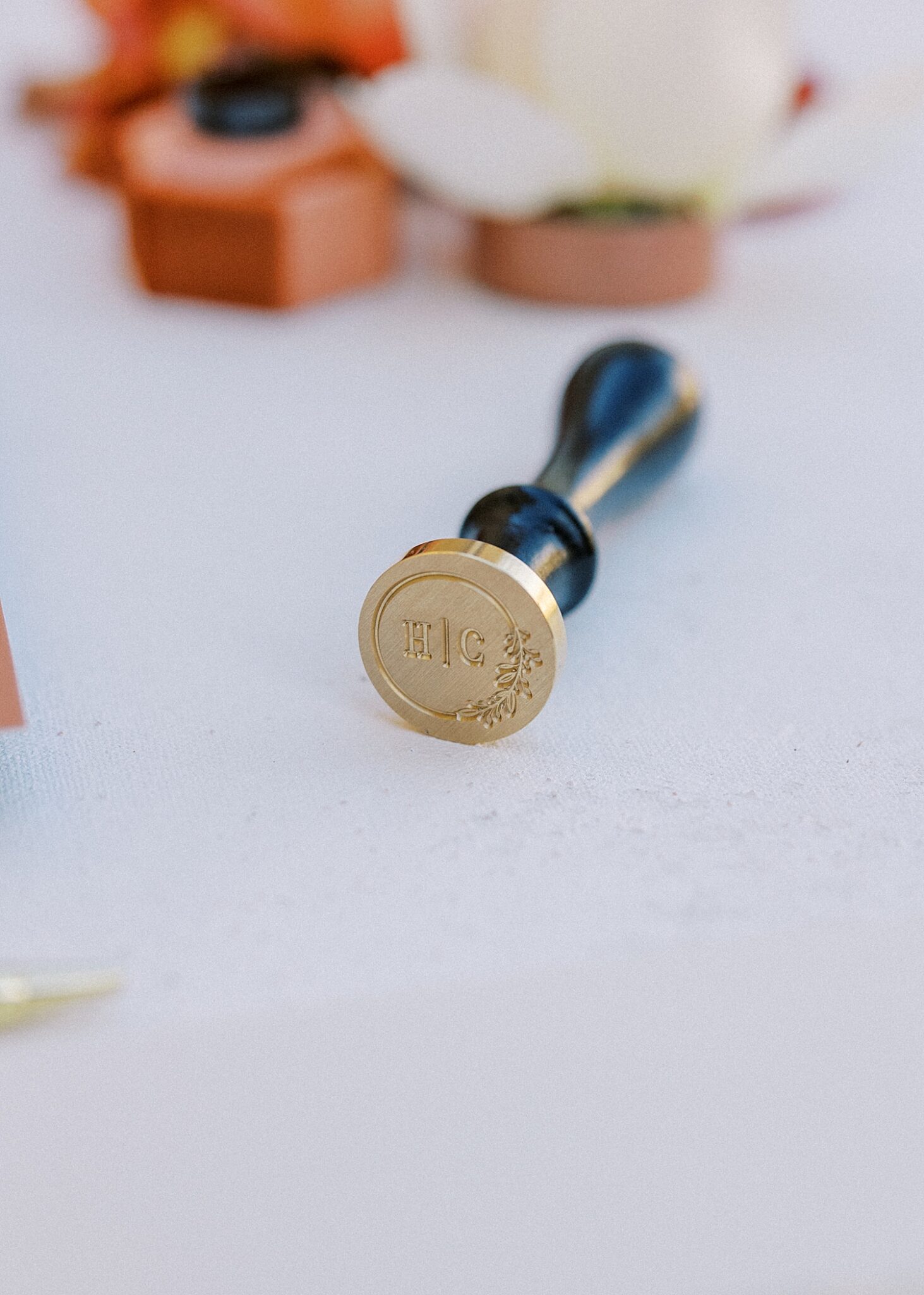 Wedding with a Terracotta Centered Color Palette - The White Wren