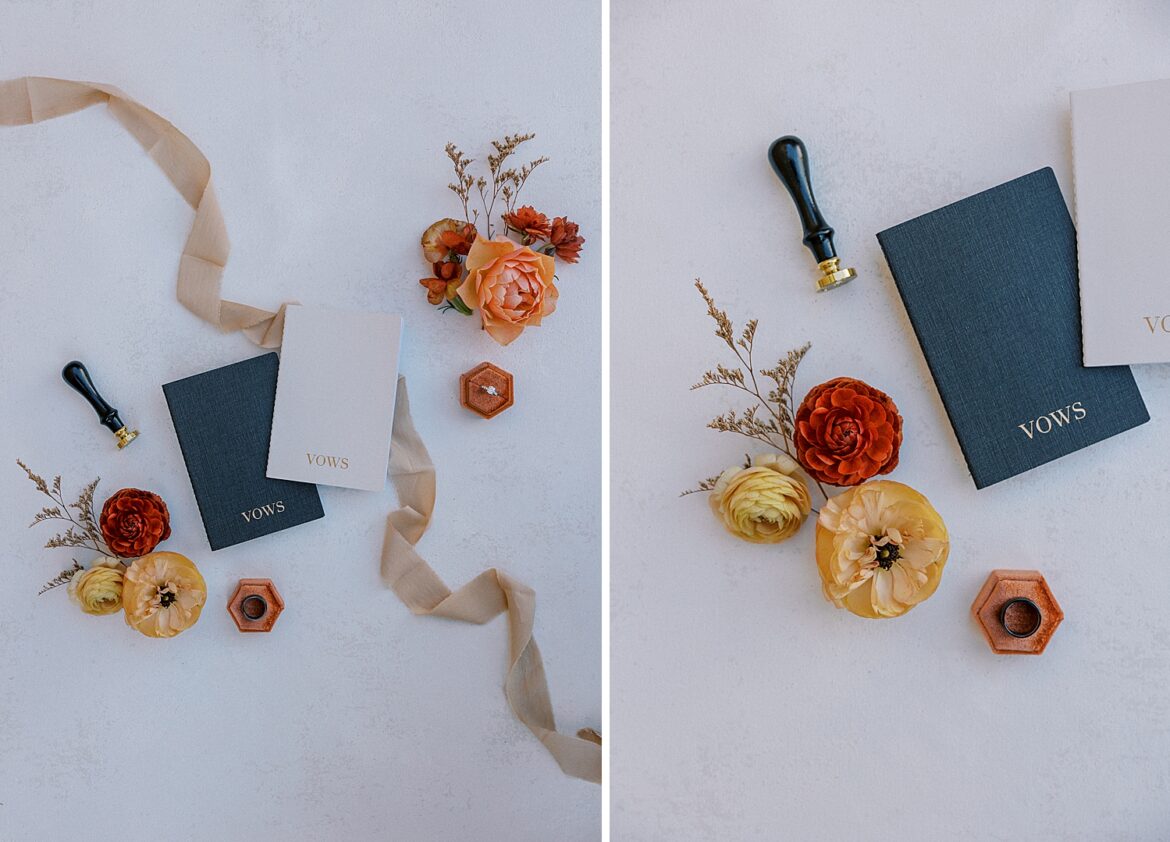 Wedding with a Terracotta Centered Color Palette - The White Wren