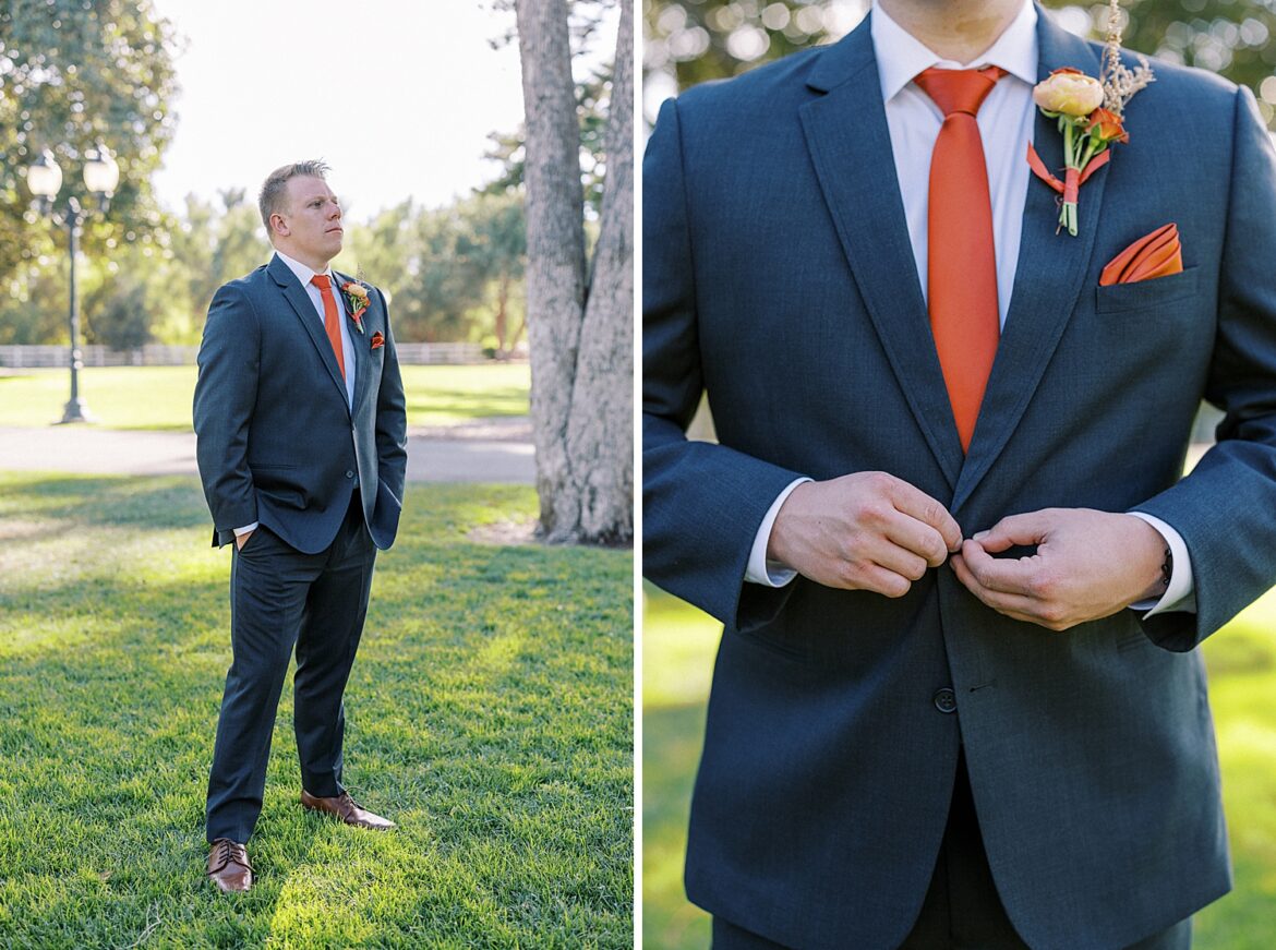Wedding with a Terracotta Centered Color Palette - The White Wren